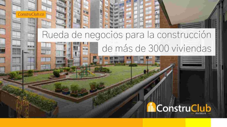 Rueda de negocios para la construcción de más de 3000 viviendas ...